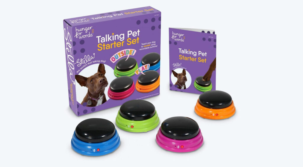 Przyciski dźwiękowe dla psa do mówienia Talking Pet | John Dog