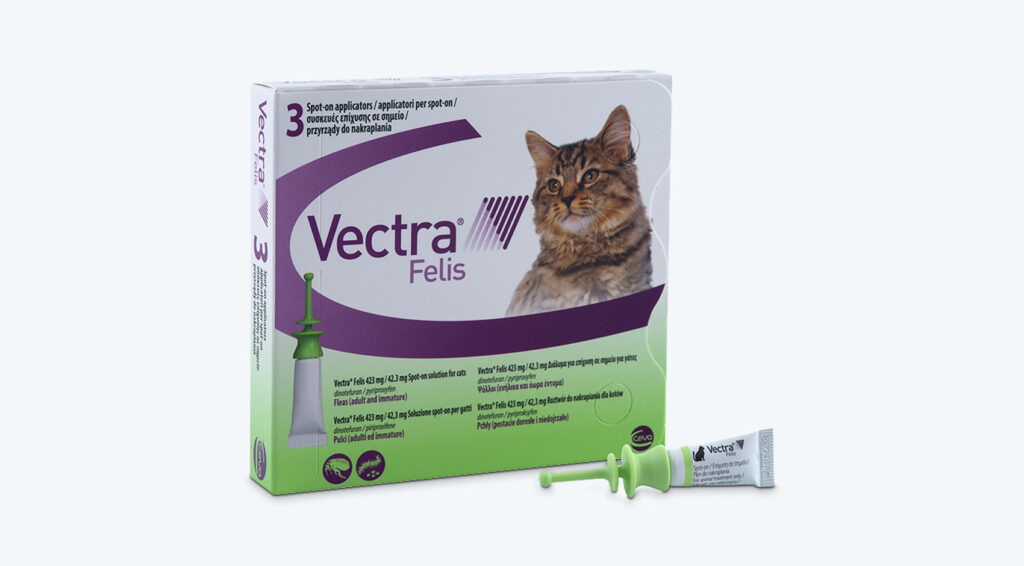 Vectra Felis krople na pchły dla kota | sklep John Dog