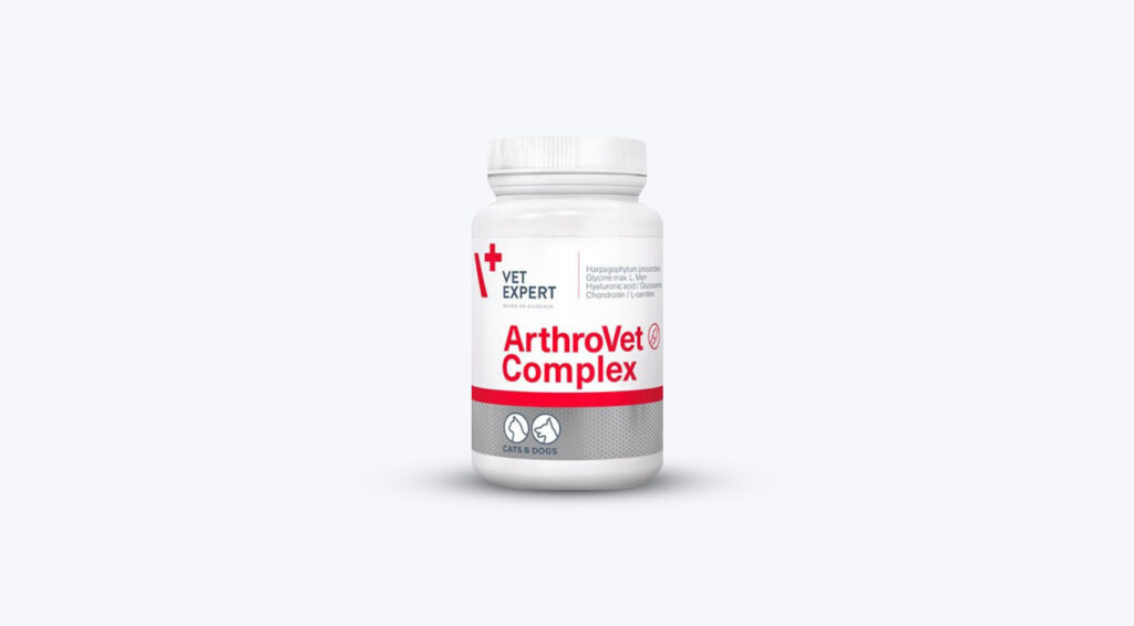 Suplement na stawy dla psa i kota Arthrovet Complex 60 tab VetExpert ...