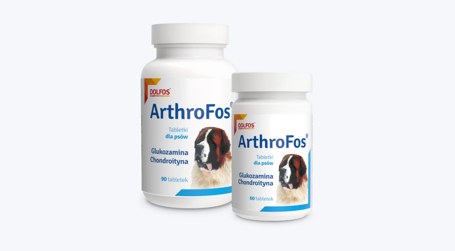 Suplement na stawy dla psa ArthroFos Dolfos 60 tabletek | sklep John Dog