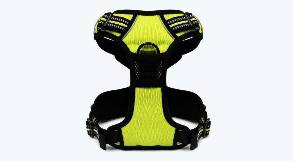 Szelki guard dla psa Truelove Front Line limonkowy | John Dog