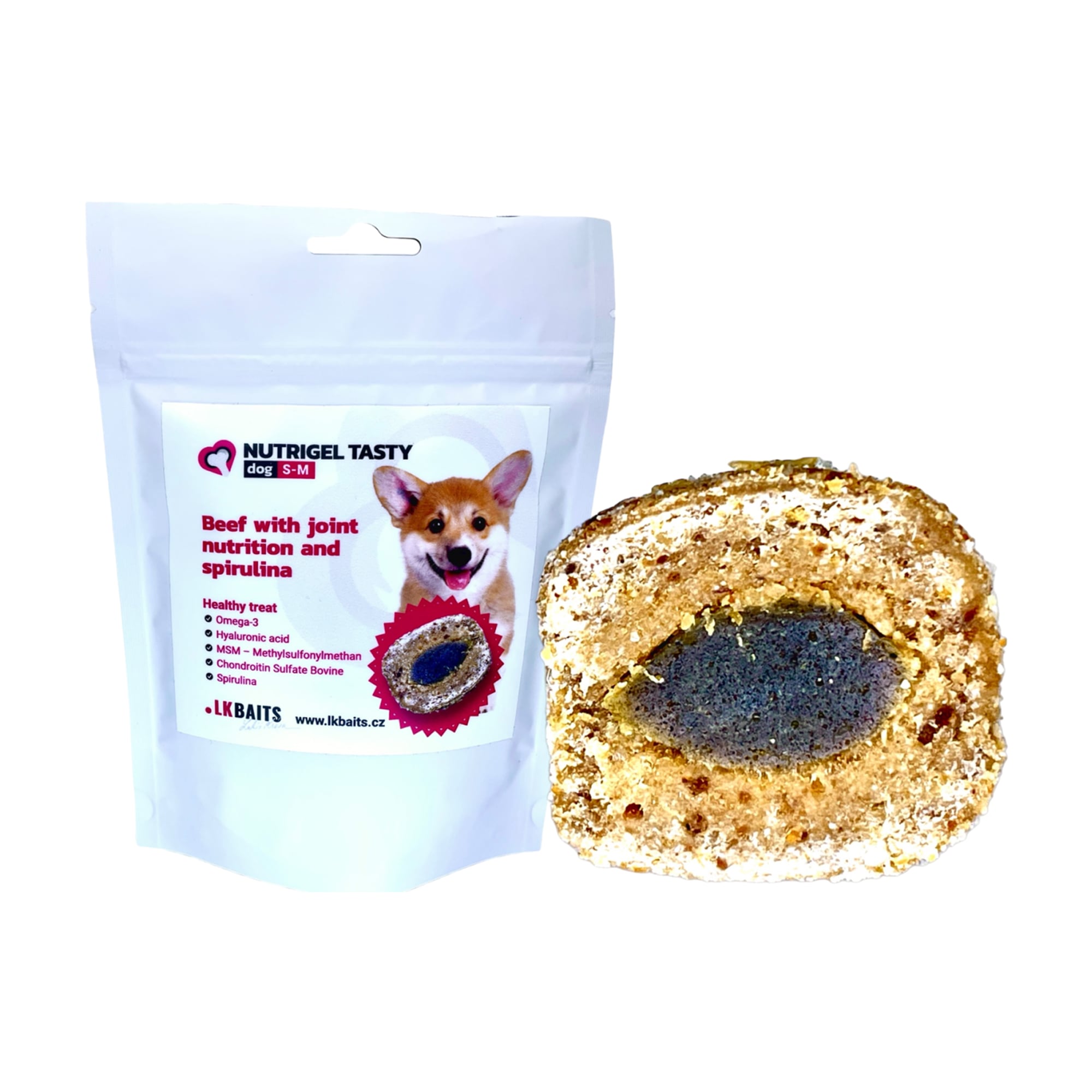 NUTRIGEL przysmak dla psa Wołowina z suplementami wspierającymi stawy ...